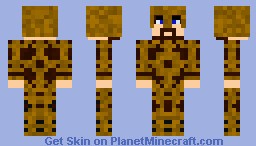 Gold chained man Minecraft Skin