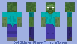 Zombiebrine Minecraft Skin