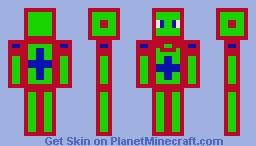 Mr.Cubic Minecraft Skin