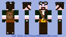 The Aviator Minecraft Skin
