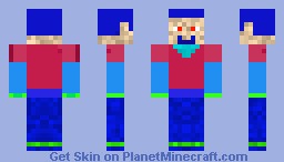 man form the moon Minecraft Skin