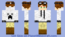 Glasses BOY Minecraft Skin