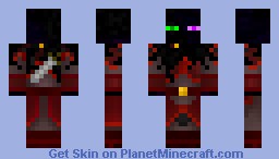 Heroes of Minecraftia: Enderius Minecraft Skin
