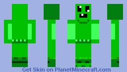 Silly creeper!!! Diamonds are 4 miners!!! Minecraft Skin