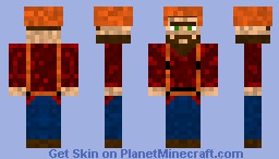 Construction Worker Minecraft Skin