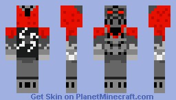 Zed The Master of Shadows Minecraft Skin