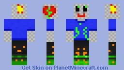 random radioactive guy Minecraft Skin
