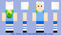 Fionna-Adventure Time Skin Minecraft Skin