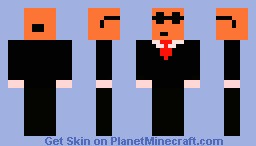 hitman codename 47 Minecraft Skin
