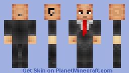 ★Hitman~Agent 47★ Minecraft Skin