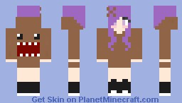 ☠ᙅᗢᘎﬡ♈ᗴᔕᔕ☠ Domo-chan Minecraft Skin