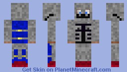 Custom Steve Knight Minecraft Skin