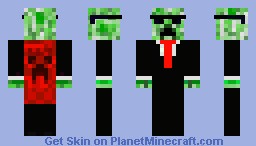 creeper agent Minecraft Skin