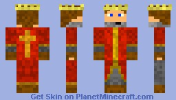 King Minecraft Skin