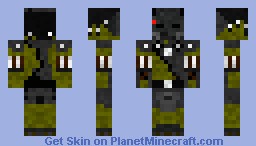 Predator (from the predators franchise) Minecraft Skin