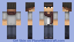 Scarf Boy Minecraft Skin