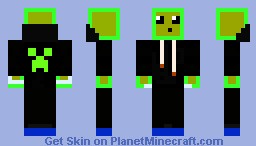 Slime Boy Minecraft Skin