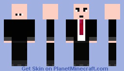 Agent 47 Minecraft Skin