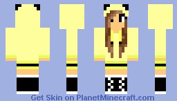 PikaGirl Minecraft Skin