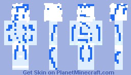 FROZEN MONSTER Minecraft Skin