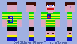 Football (soccer) player Minecraft Skin