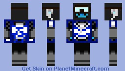 Frozen Steve Minecraft Skin