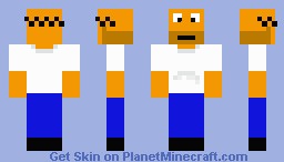 Homer Simpson Minecraft Skin