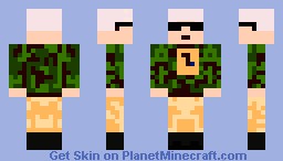 brittish army tank commander Minecraft Skin