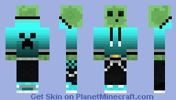 cool slime Minecraft Skin