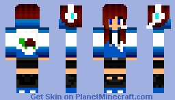 It's Meee! [Blu] Minecraft Skin