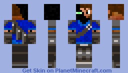 TheSweKnife's ender-warrior Minecraft Skin