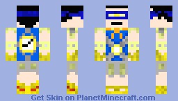 The God of Time Minecraft Skin