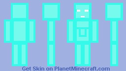 Diamond Man Minecraft Skin