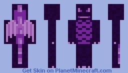 Purple Dragon Minecraft Skin
