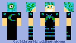 one of a MC player Minecraft Skin