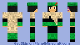 coco with cape (toriko) Minecraft Skin