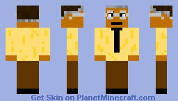 Gustavo Fring (Los Pollos Hermanos) Minecraft Skin