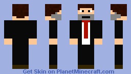 Broke Business Man Minecraft Skin