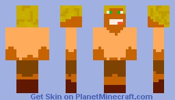 Casteway (WIP) Flat Color Mode Minecraft Skin