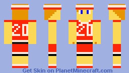 Basketball Player Minecraft Skin