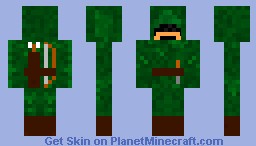 ranger (from the book series ranger's apprentice) Minecraft Skin