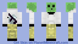 gaming warrior slime Minecraft Skin