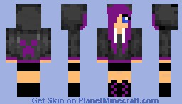 Emo Girl Minecraft Skin