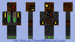 steampunk suit Minecraft Skin