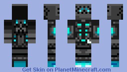 Blue Robot _ ((Original)) Minecraft Skin