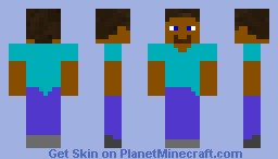 Simple Steve Minecraft Skin