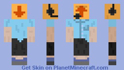 Boxhead Minecraft Skin