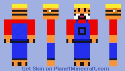Hardhat Tiger Minecraft Skin