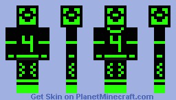 Green guy (better) Minecraft Skin