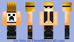 mr cool shoes Minecraft Skin
